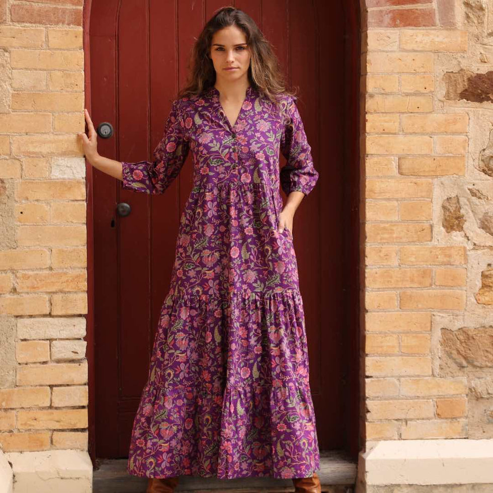 Cotton Tulsi Top Black | Karma East Australia