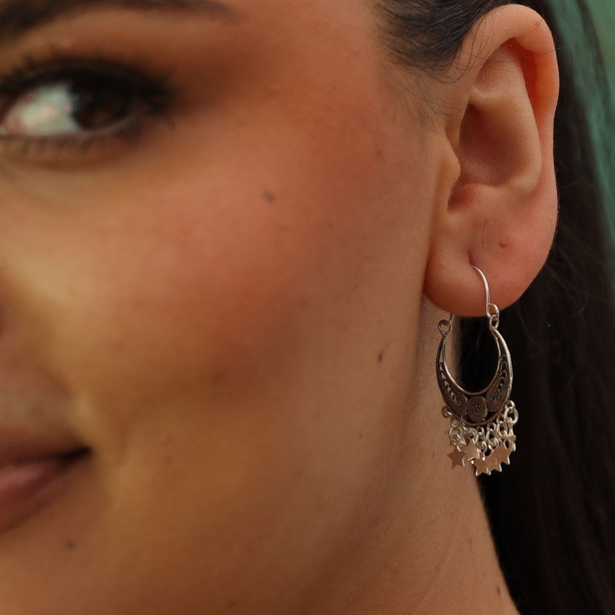 Gypsy Twilight Silver Earrings | Karma East Australia