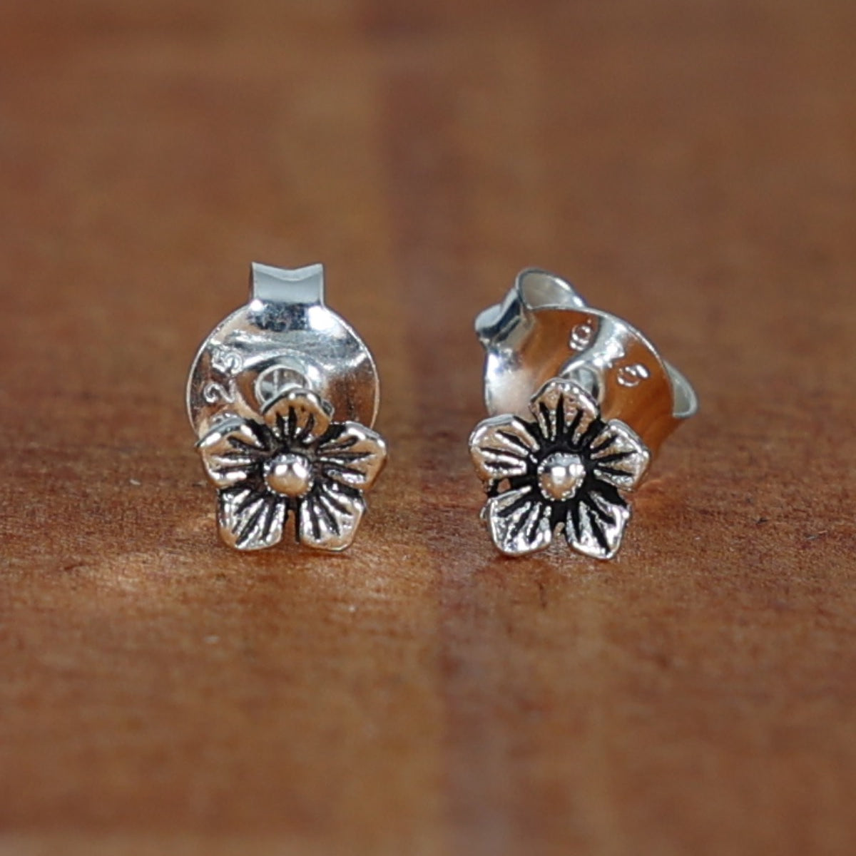 Buttercup Silver Studs | Karma East Australia