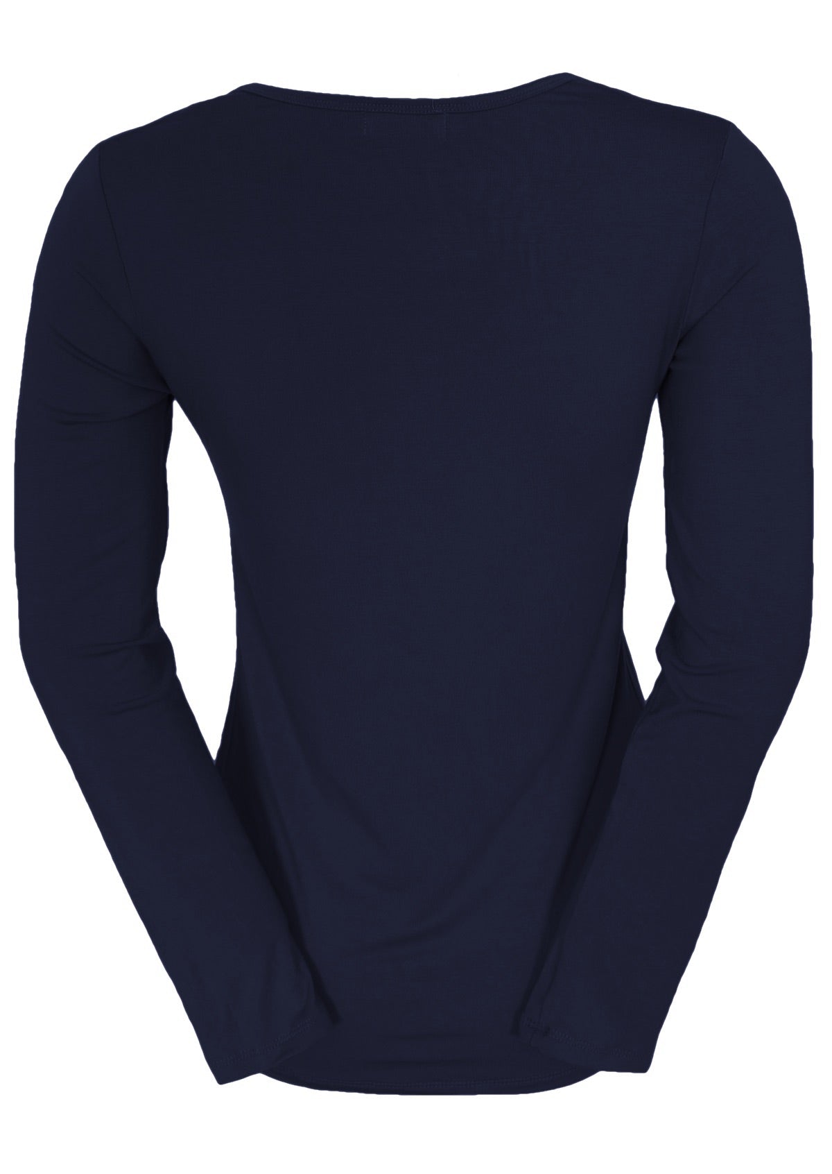 Round Neck Top Navy Blue | Karma East Australia
