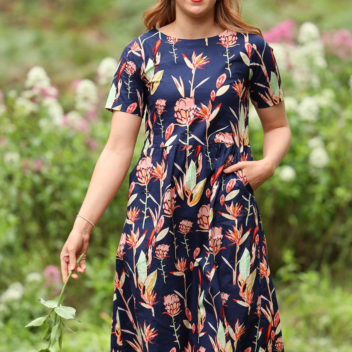 Maddison Dress Bird of Paradise | Karma East Australia